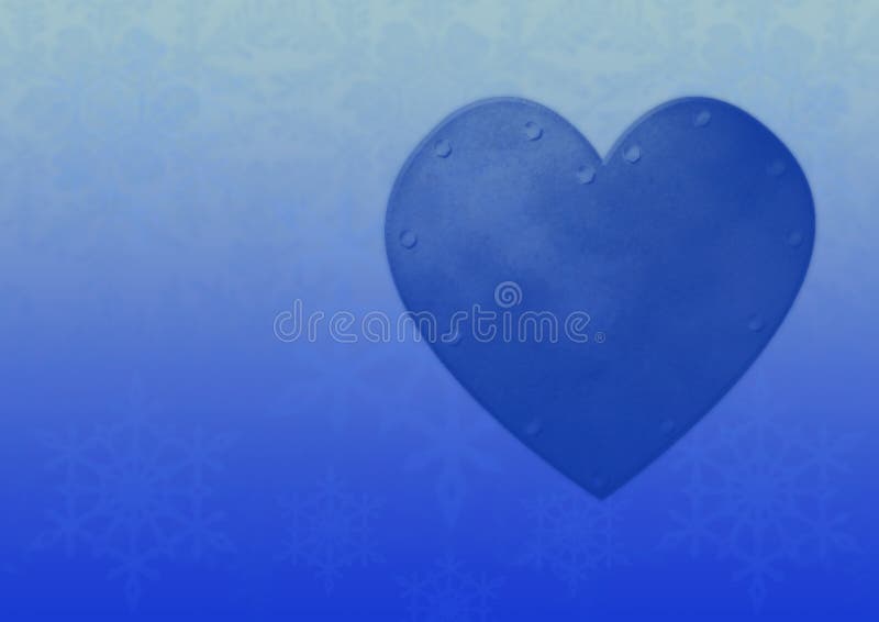 Blue heart background stock illustration. Illustration of blue - 5574290