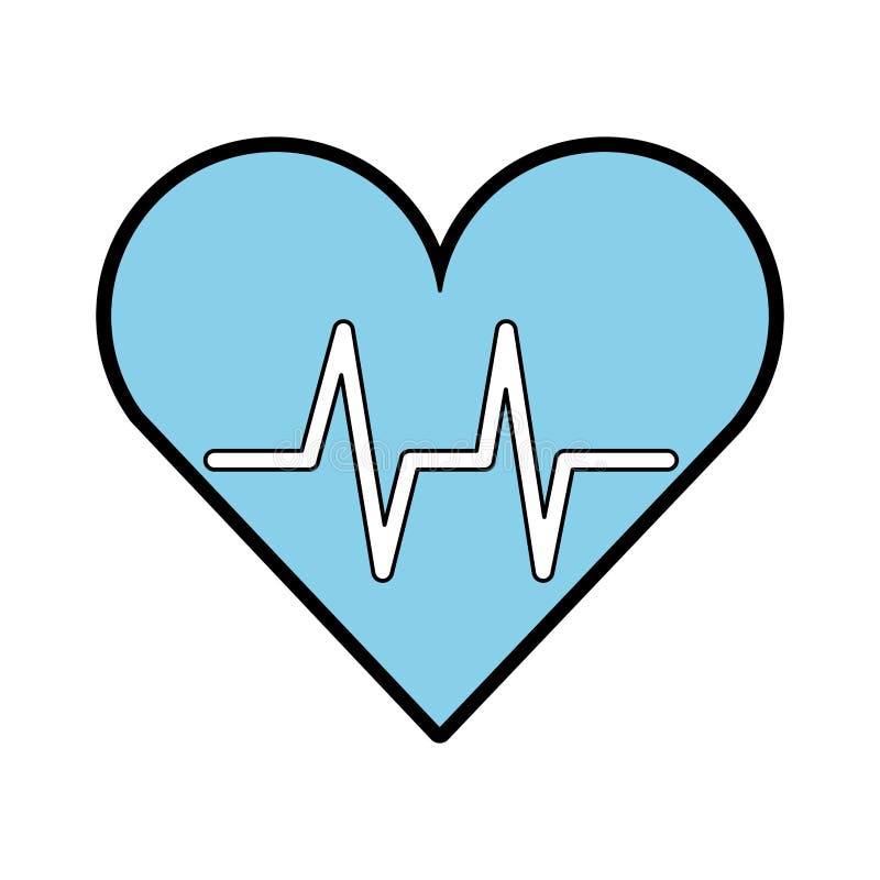 Blue pulse stock illustration. Illustration of health - 23909026