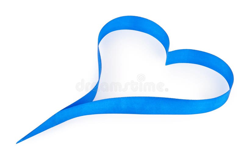 Red heart ribbon stock photo. Image of isolated, text - 87046992