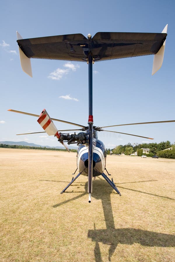 Blue Helicopter stock photo. Image of airborne, ride, clouds - 280438