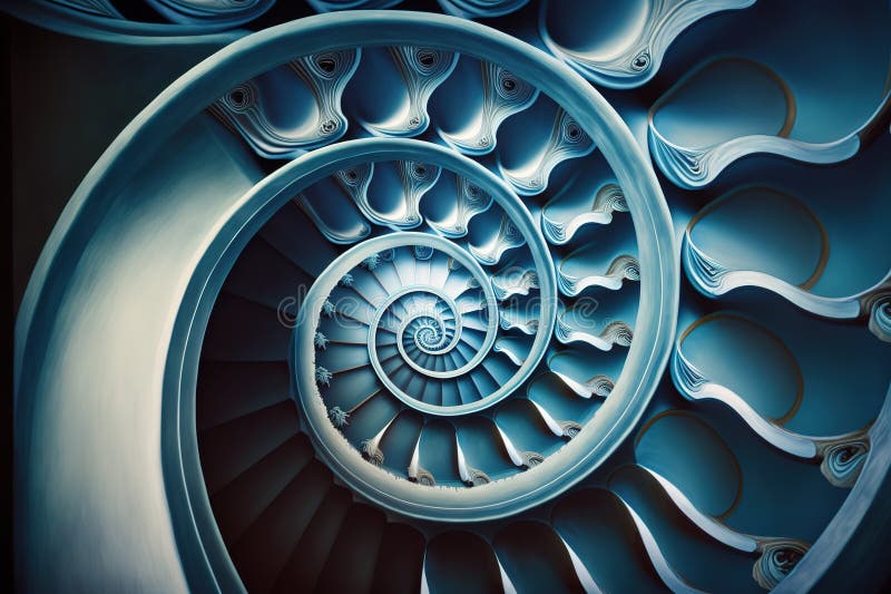 The blue helix stock illustration. Illustration of design - 273118913