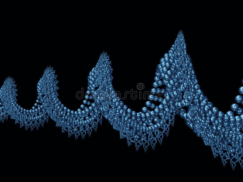 Blue Helix stock illustration. Illustration of laboratory - 35108160