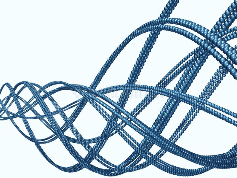 Blue Helix stock image. Image of geometry, helix, pattern - 35108119