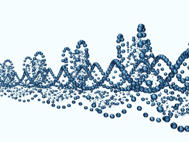 Blue Helix stock illustration. Illustration of pattern - 35108153
