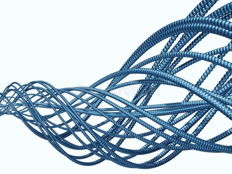 Blue Helix stock image. Image of dimensional, backdrop - 35286983