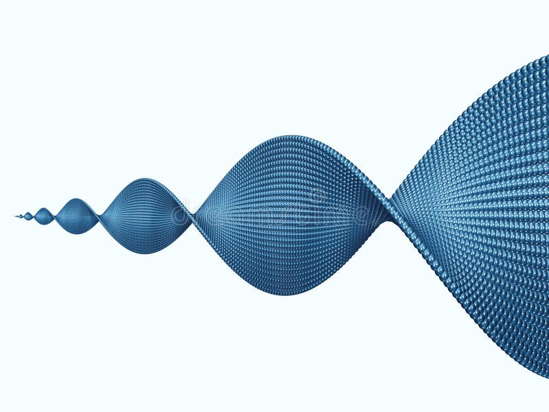 Blue Helix stock illustration. Illustration of force - 35465981