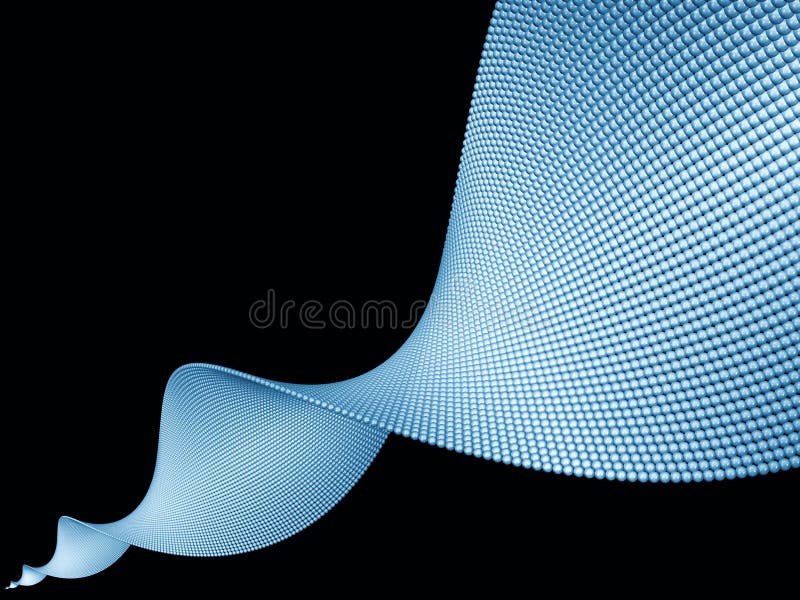 Blue Helix stock illustration. Illustration of math, education - 37921139