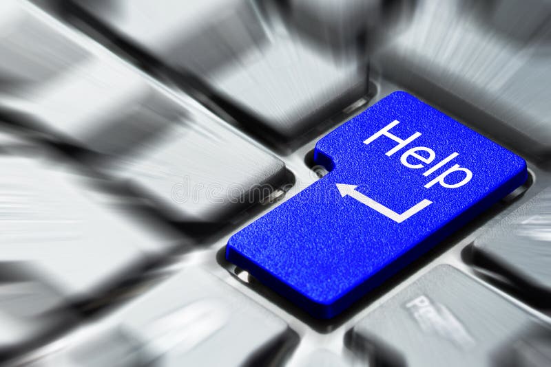 Help Button stock image. Image of technology, keyboard - 15088335