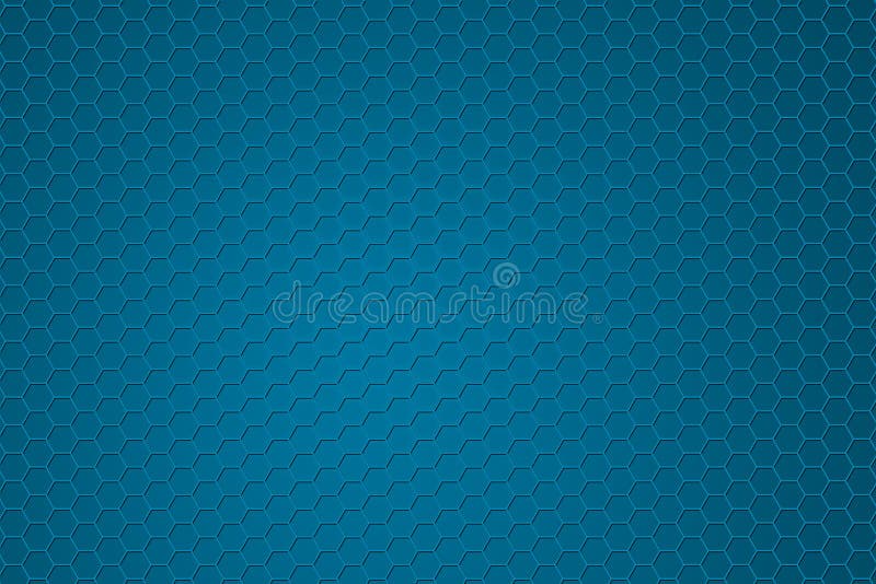 Blue Hex Textured Background Stock Illustration - Illustration of ...