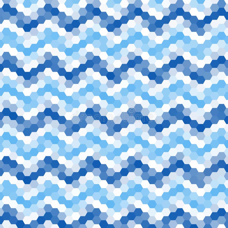 Blue Hexagon Background. Light Color. Geometric Pattern. Eps 10 Stock ...
