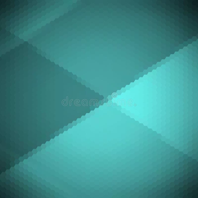 Blue Hexagon Background. Geometric Image in Polygonal Style. Eps 10 ...