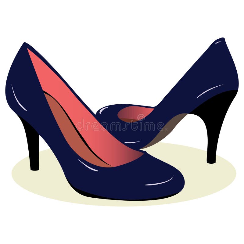 High Heel Shoes, Vector Set Stock Vector - Illustration of drawing ...