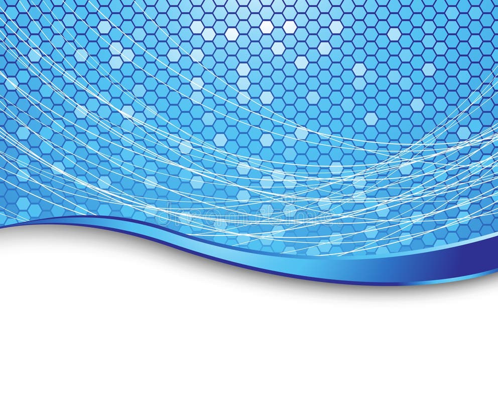 Blue High Tech Background Cells Stock Illustrations – 239 Blue High ...