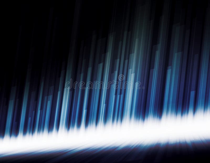 Blue high tech wallpaper stock illustration. Illustration of burst ...