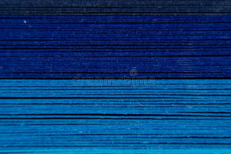 Blue Horizontal Strips As a Colorful Backdrop. the Colored Paper on a ...