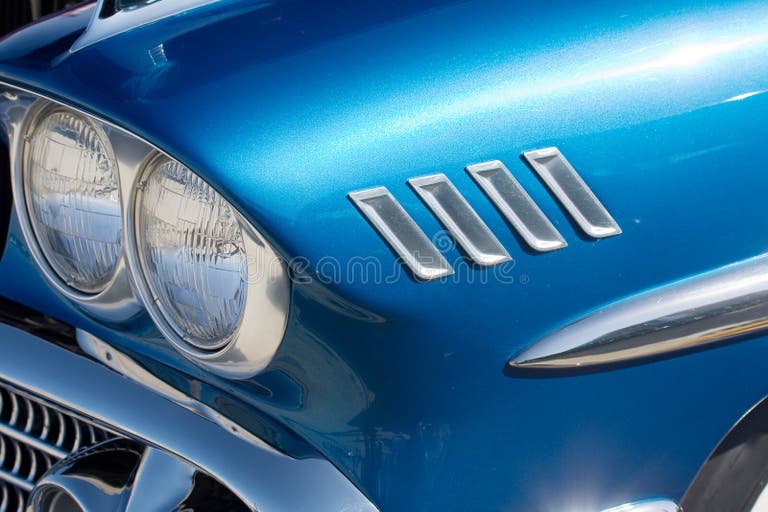 Blue Hot Rod stock image. Image of colors, keywords, details - 16323957