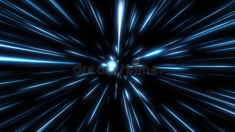 Colorful Hyperdrive LightSpeed Tunnel Loop Overlay Background Stock ...