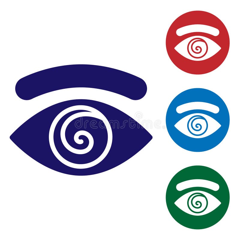 Hypnosis Icons Set Vector Flat Stock Vector - Illustration of line ... Hypnosis Icons Set Vector Flat Stock Vector - Illustration of line ...