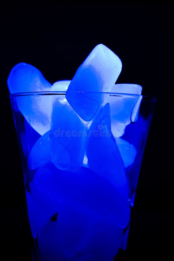 Blue ice stock image. Image of full, refresh, crystal - 1844367