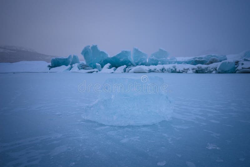 Blue Ice Pressure Ridge on a Glacier Stock Image - Image of alaska ...