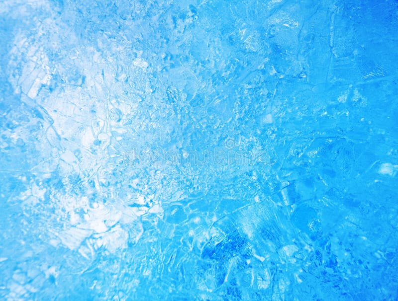 Ice Structure or Texture in Teal Blue Colors Stock Photo - Image of ...