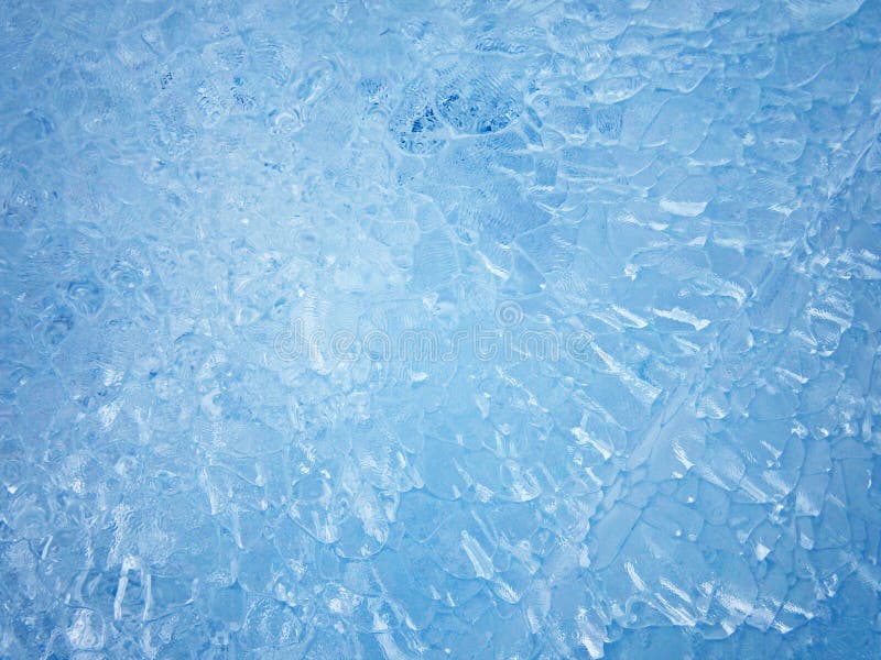 Blue Ice. Abstract Ice Texture Stock Image - Image of frost, covered ...