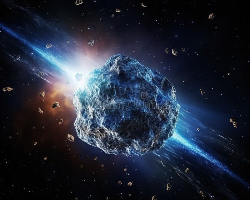 Ice Asteroid Texture