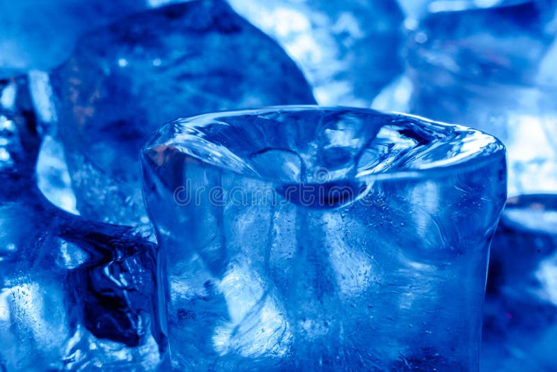 Blue Ice stock image. Image of frozen, fresh, glitter - 50974237