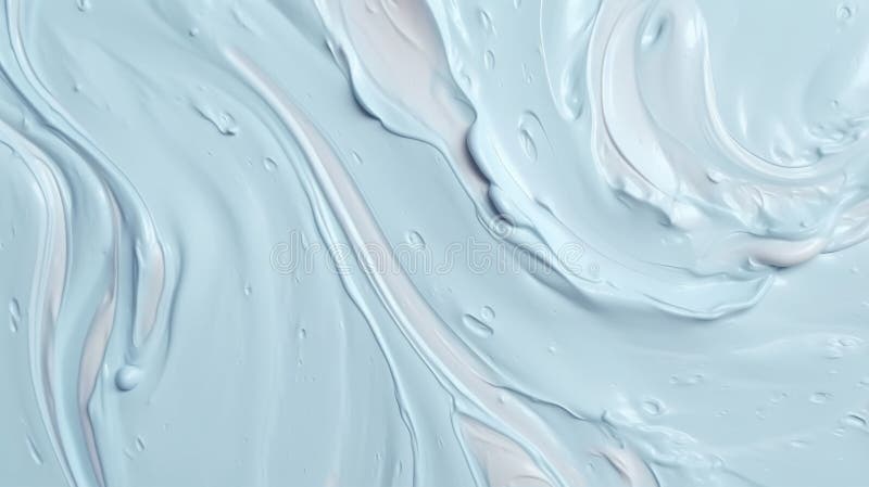 Blue Ice Cream Texture in Pastel Colors Stock Illustration ...