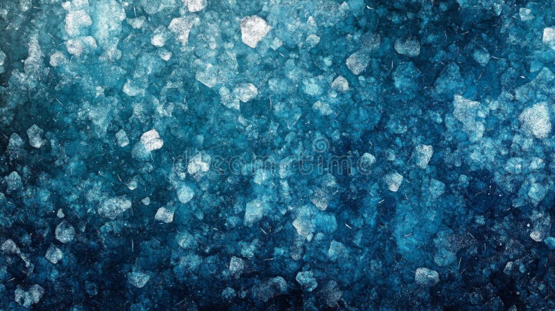 Blue Ice Crystal Texture Background Stock Illustration - Illustration ...
