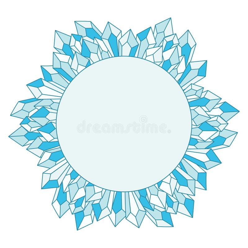 Ice Frame Vector