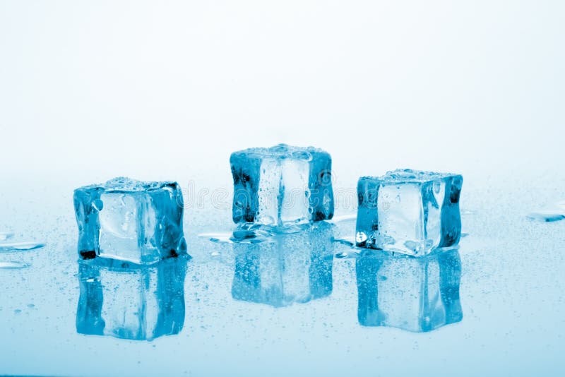 Blue ice cubes stock photo. Image of freezer, glass, icecubes - 2004558