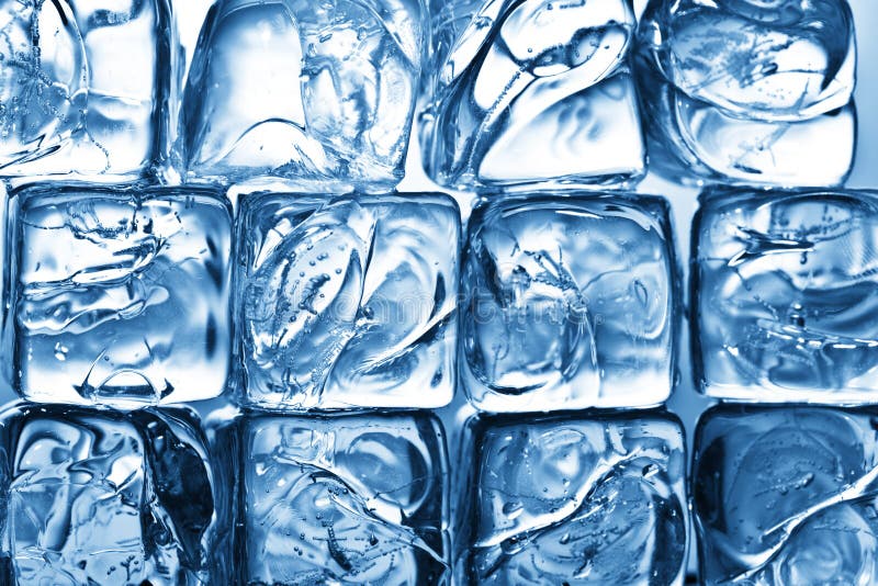Blue ice cubes stock image. Image of background, chilly - 5039639