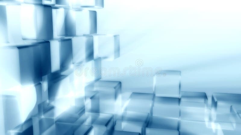 Blue ice cubes background stock illustration. Illustration of shape ...