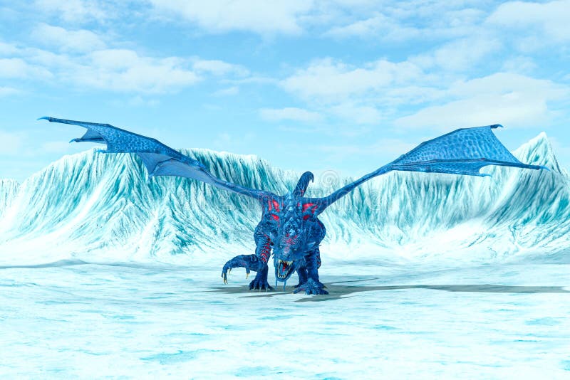 Blue Ice Dragon