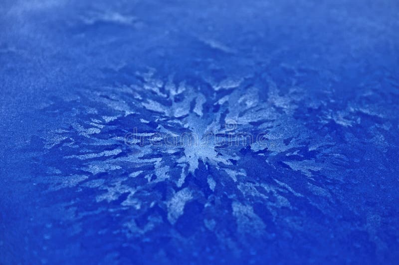 Blue ice flower stock photo. Image of aqua, decoration - 109771614