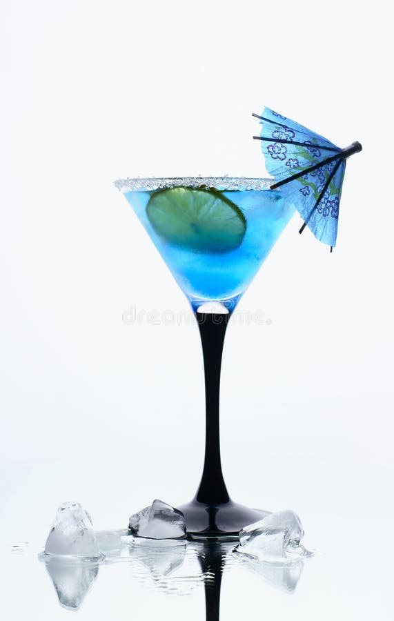 Blue ice stock image. Image of reflect, alcohol, liquor - 31000219