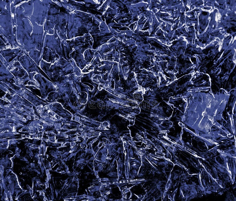 Blue Ice - Icy Abstract Background Stock Photo - Image of colorful ...