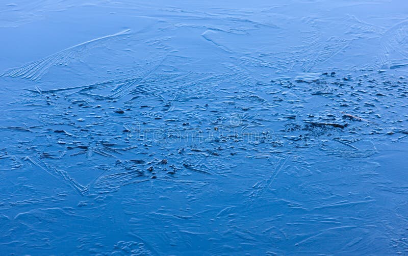 Blue ice on lake stock photo. Image of abstract, vibrant - 10508230
