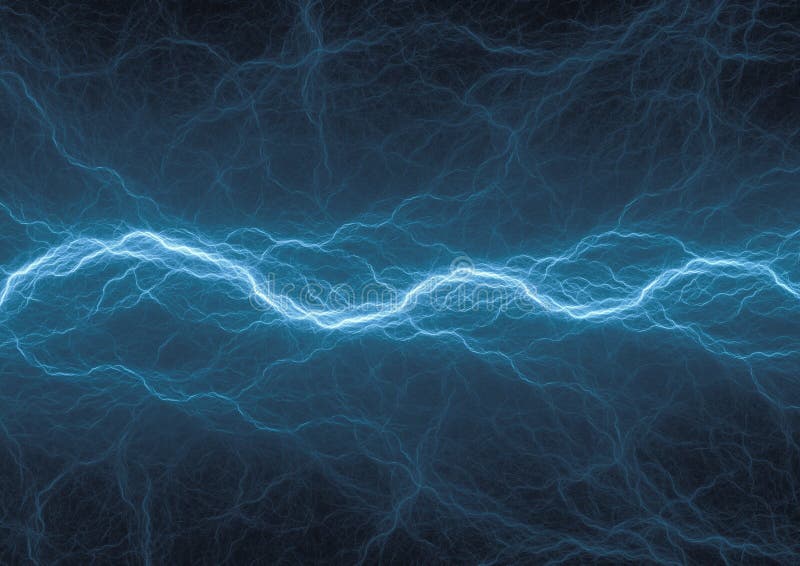 Blue ice lightning stock illustration. Illustration of nuclear - 91726709