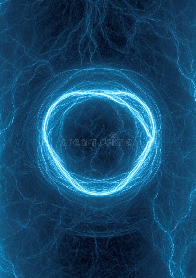 Blue ice lightning stock illustration. Illustration of flash - 91780755