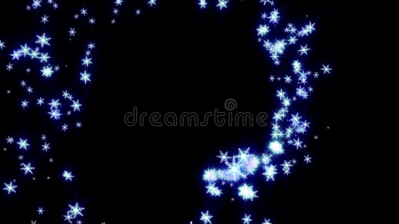 Blue Shine Particle Glow Loop Animation Stock Video - Video of sparkle ...