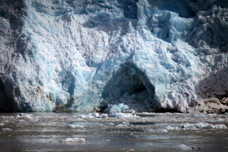 Small Icebergs and Ice Floes in the Sea Near Iceland Stock Photo ...