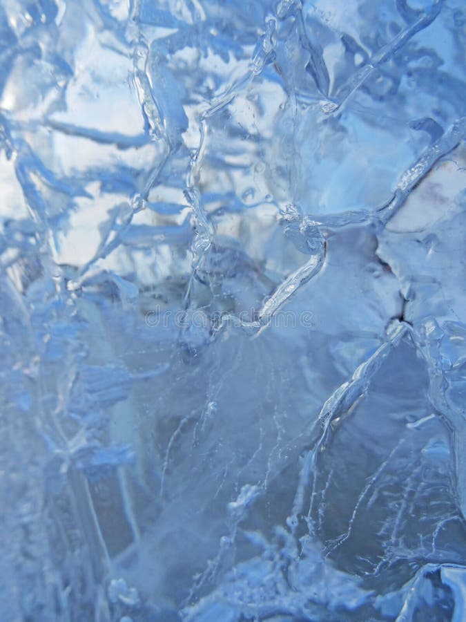 Blue ice texture stock image. Image of crack, liquid - 135187293