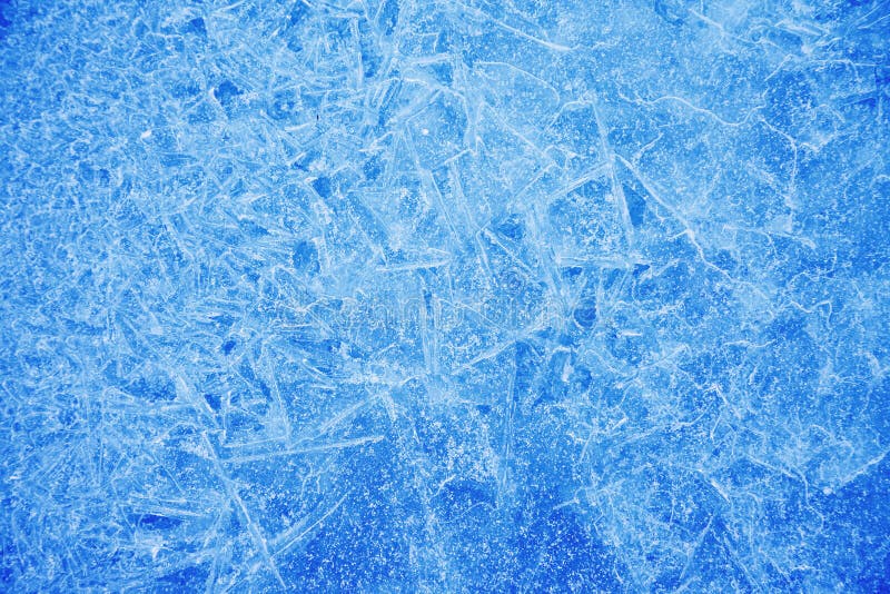 Blue Ice Texture Background with Crystal Surface Stock Image - Image of ...