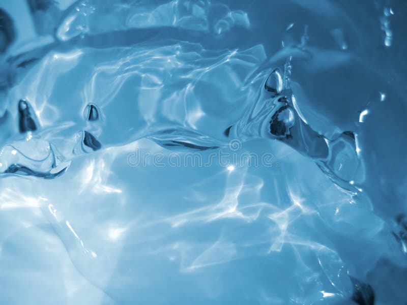 Blue ice and water stock image. Image of blue, fresh - 105111749