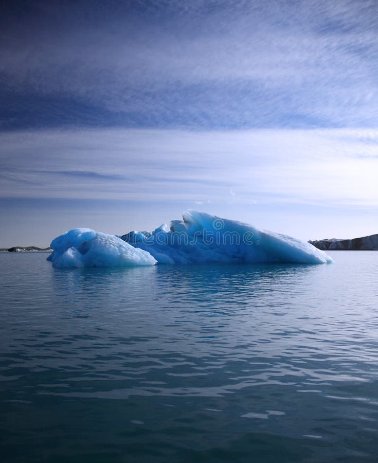 Blue Iceberg stock photo. Image of iced, freezing, atlantic - 1680688