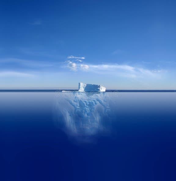 Blue Iceberg stock image. Image of blue, cold, reflection - 2486327