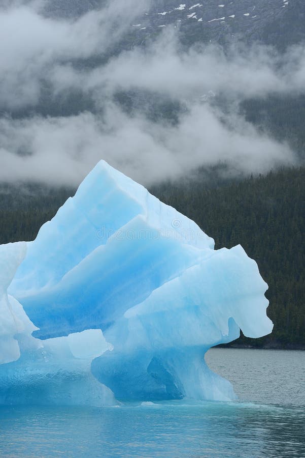 Blue iceberg stock photo. Image of iceberg, danger, melt - 43720508