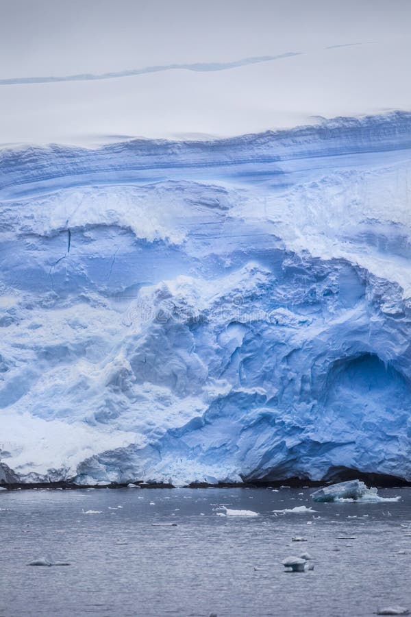 Antarctic Iceberg from the Water Stock Image - Image of polar ...